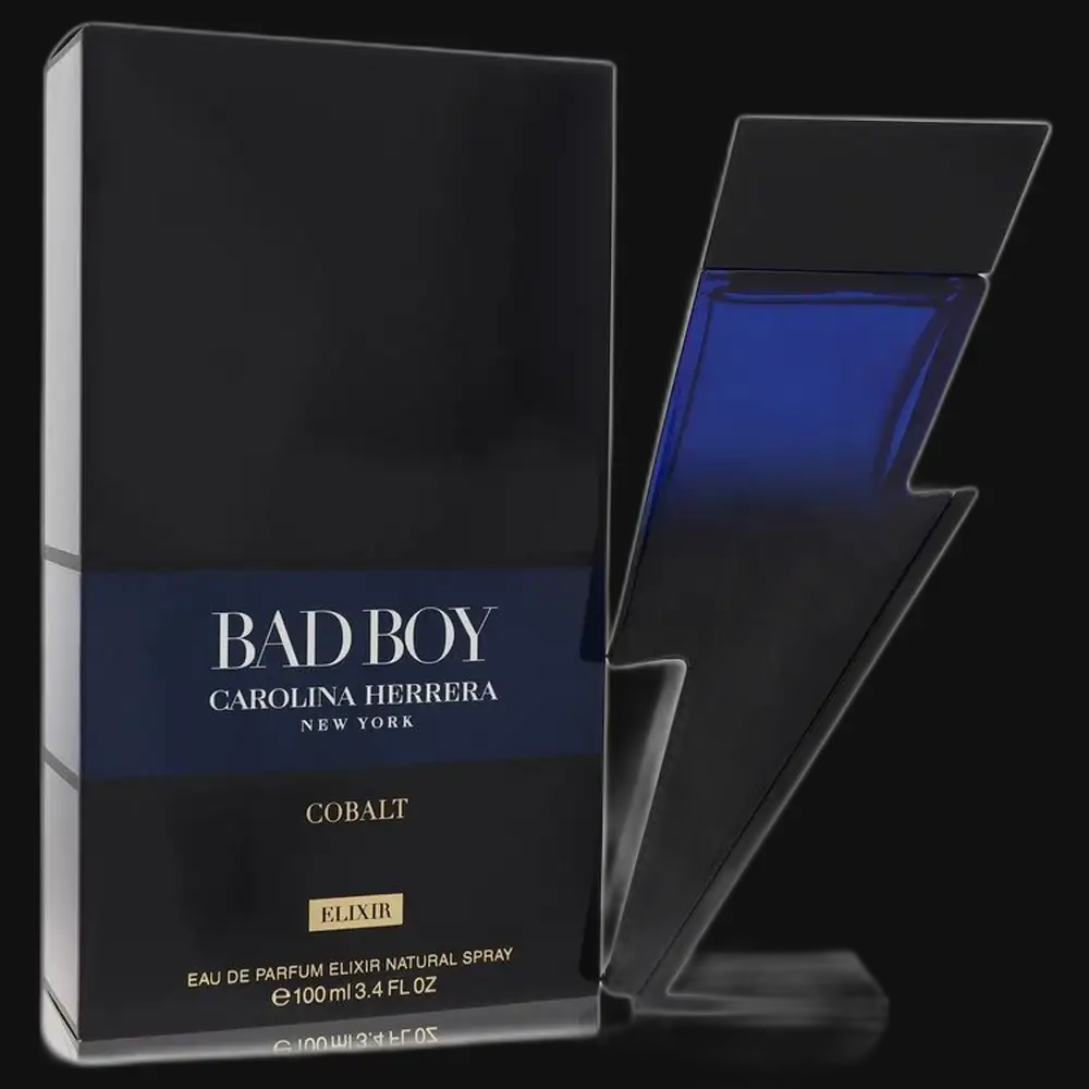 Bad Boy Cobalt Elixir By Carolina Herrera Cologne for Men – Gamer Scents